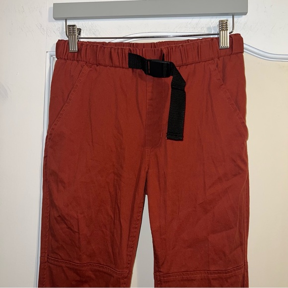 bearded goat | Pants & Jumpsuits | Bearded Goat Belted Straight Leg ...